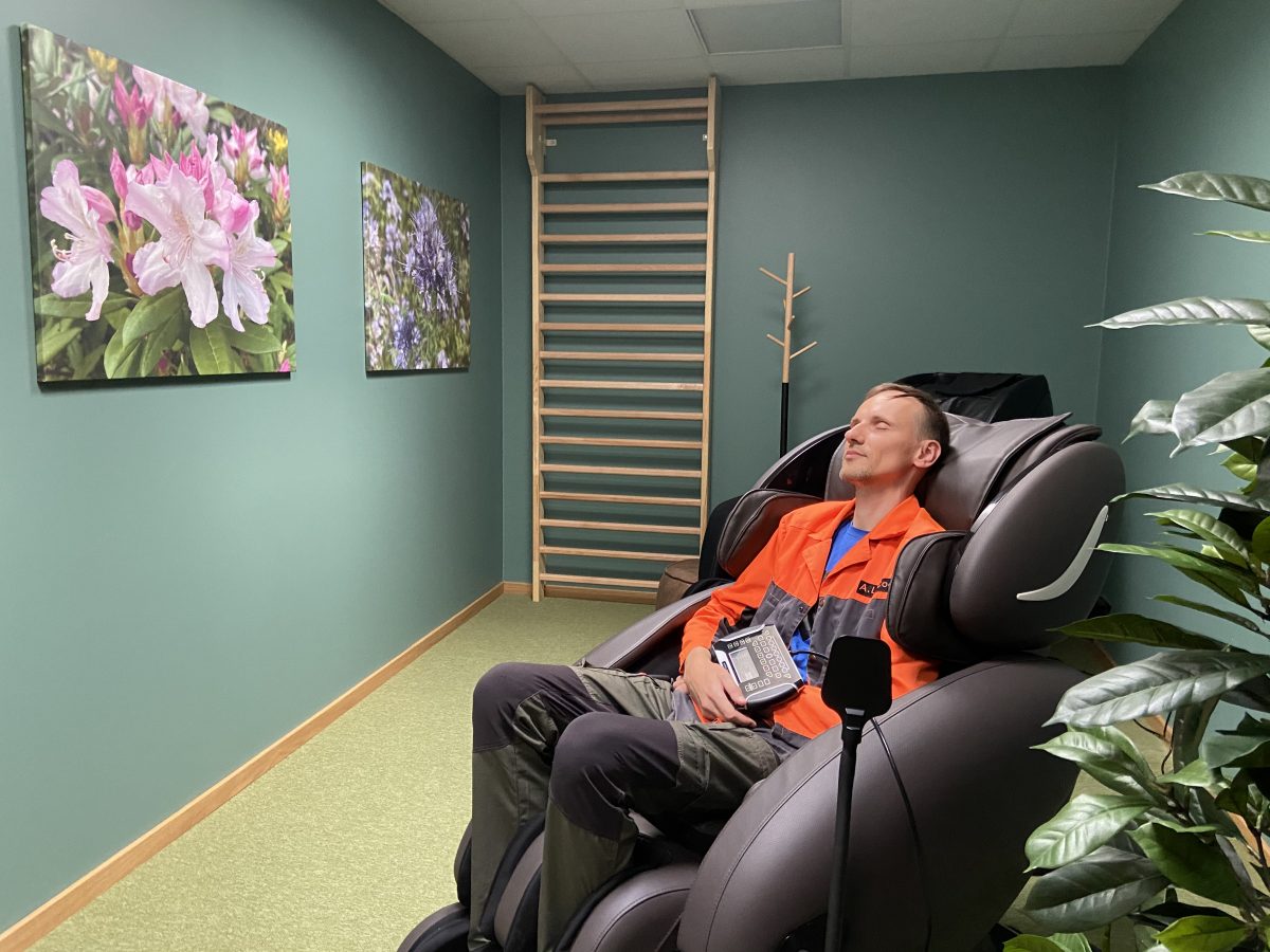 Case: The Recreational Lounge for employees - Olvi Group